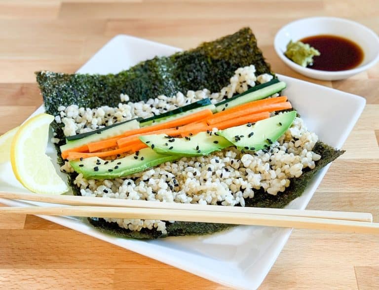 Vegetable Maki - Daniel's Plate