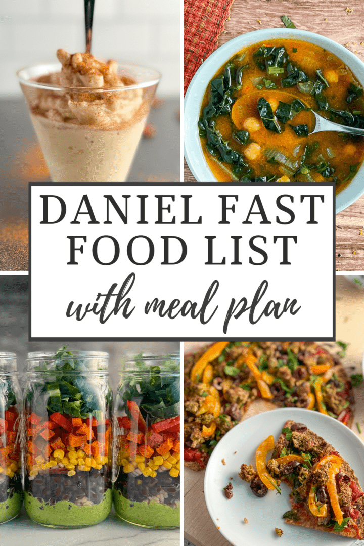 Daniel Fast Food List - Daniel's Plate