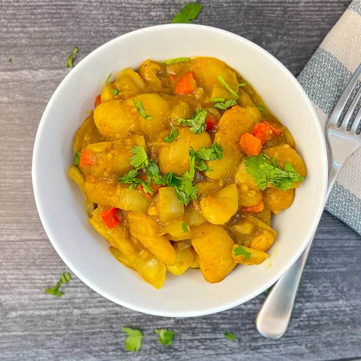 Curried Butter Beans - Daniel's Plate