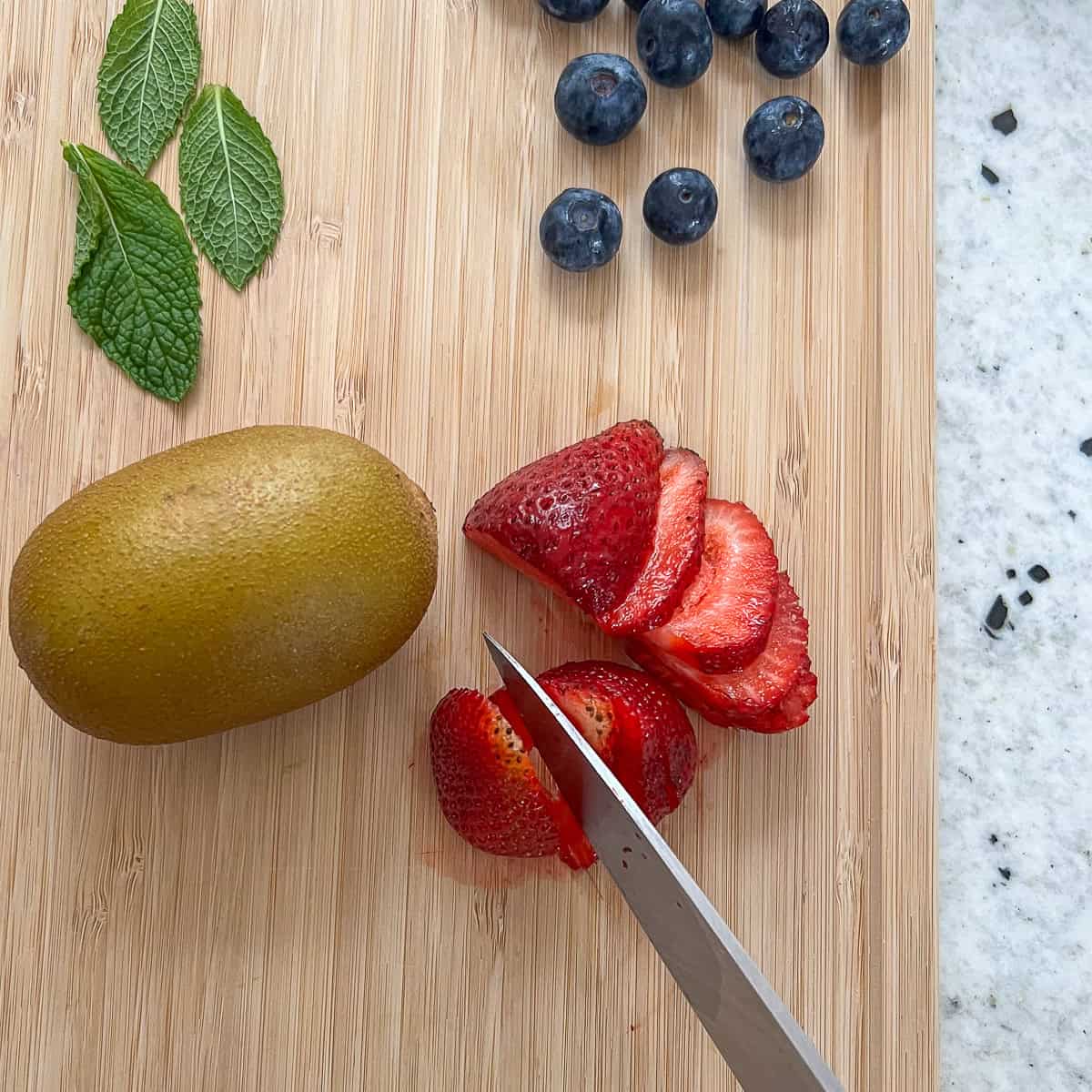 Healthy Fruit Pizza - Daniel's Plate