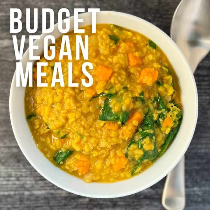 Budget Vegan Meals - Daniel's Plate