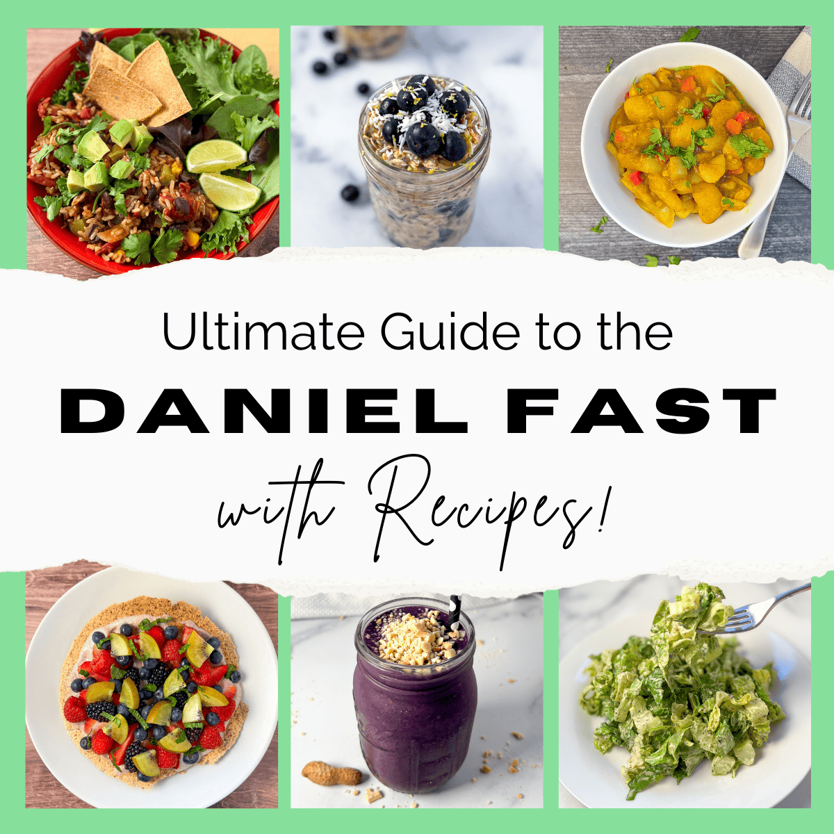 Daniel Fast - Daniel's Plate