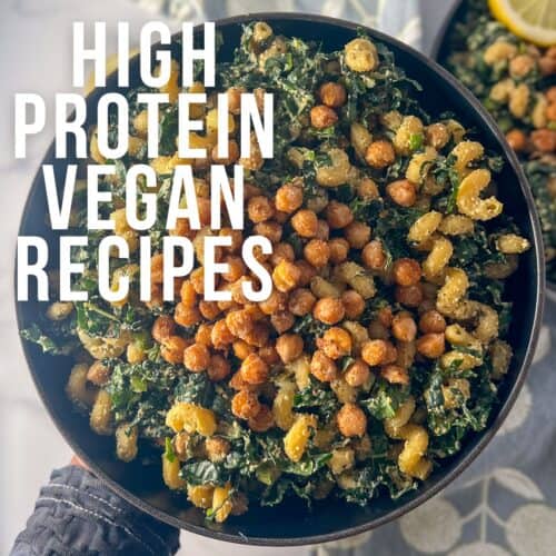 High Protein Vegan Recipes - Daniel's Plate