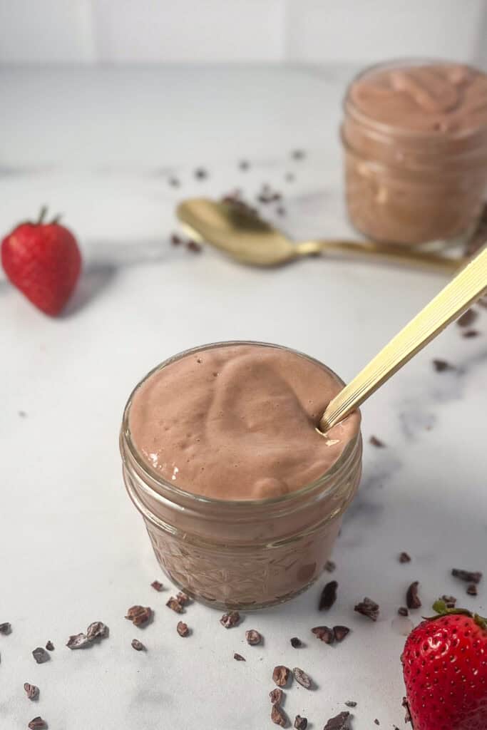 Tofu Chocolate Mousse [Vegan] - Daniel's Plate
