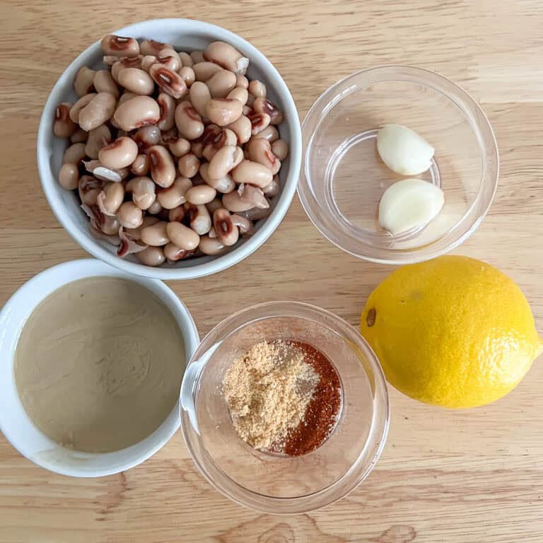 Black Eyed Peas Hummus - Daniel's Plate