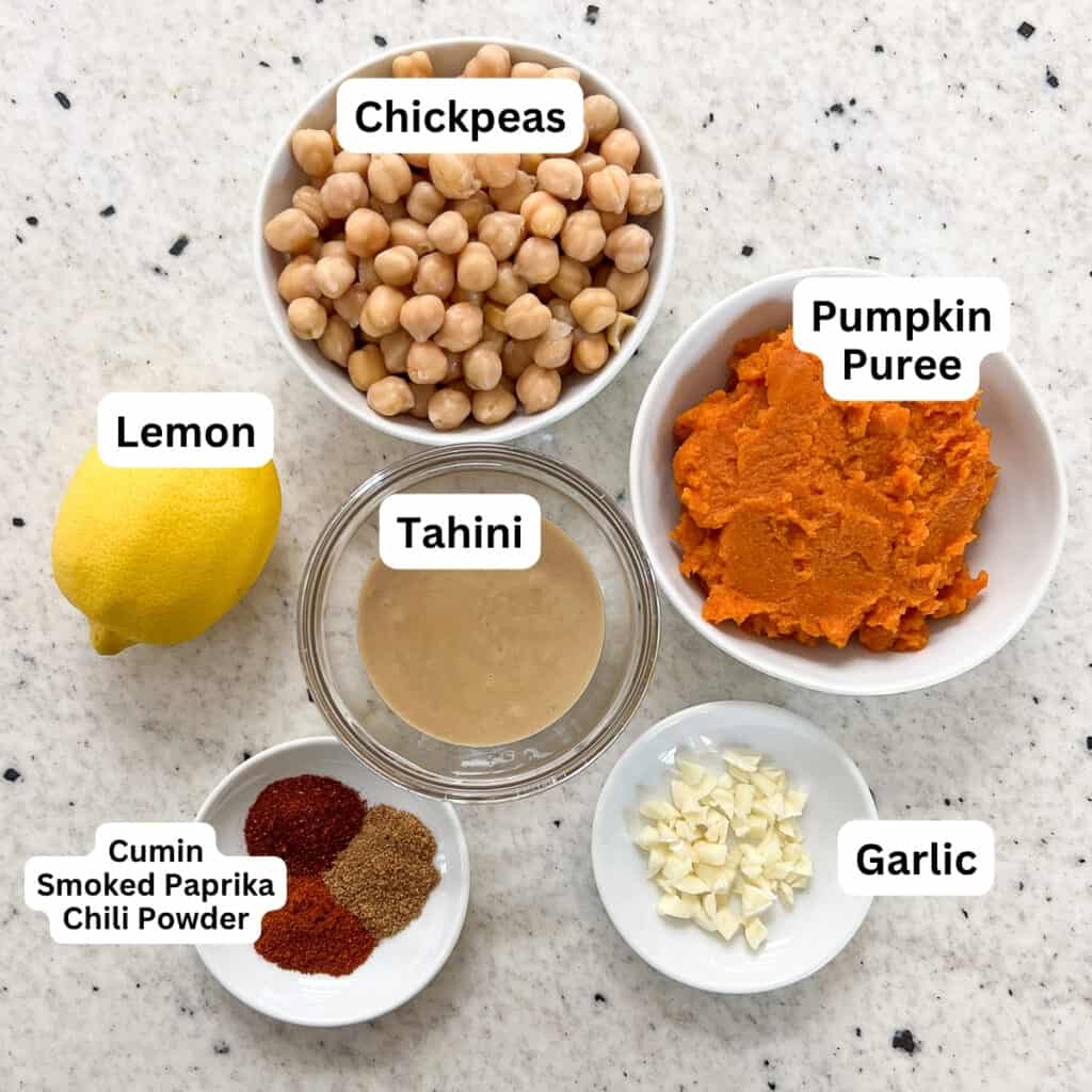 Pumpkin Hummus - Daniel's Plate