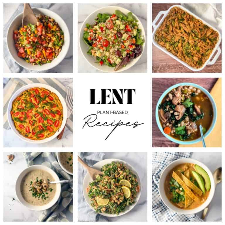 Lenten Recipes - Daniel's Plate