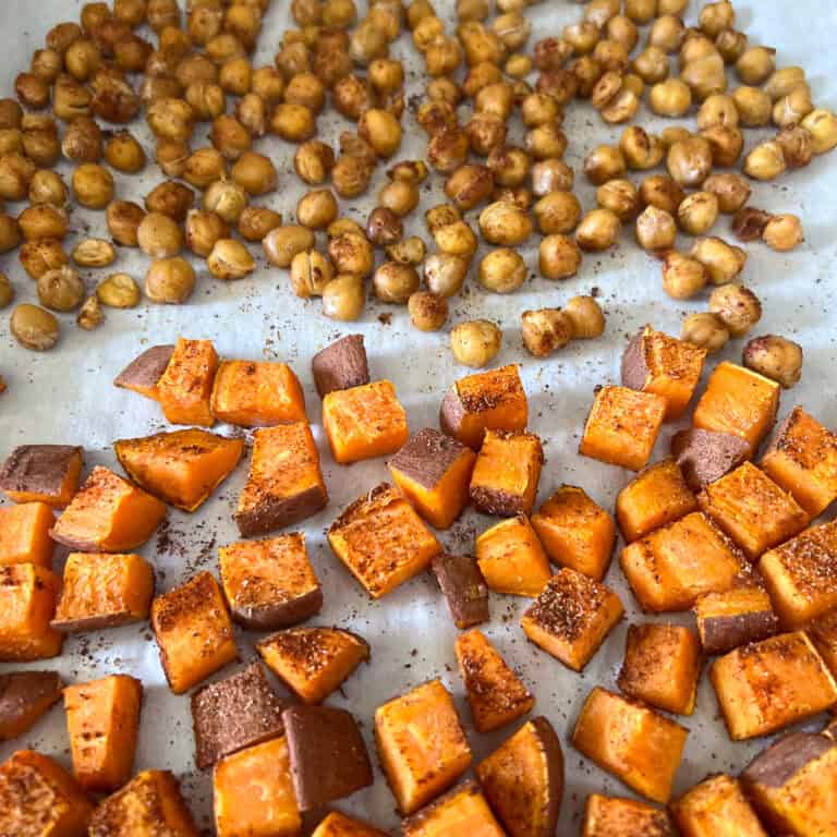 High Protein Chickpea Tempeh Bowl - Daniel's Plate